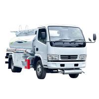 China Custom Small Size 3000L Fuel Oil Tanker Truck Mobile Storage Vehicle Oil Refueling Solution for sale