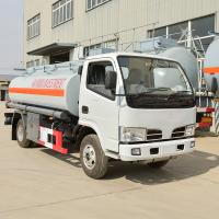 China Mini Diesel Cooking Oil 5000 Liters Fuel Oil Tanker Truck Transport Vehicle Carbon Steel Tank for sale