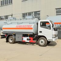 China Mini Diesel Cooking Oil 5000 Liters Fuel Oil Tanker Truck Transport Vehicle Carbon Steel Tank for sale