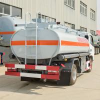 China Mini Diesel Cooking Oil 5000 Liters Fuel Oil Tanker Truck Transport Vehicle Carbon Steel Tank for sale