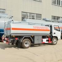 China Mini Diesel Cooking Oil 5000 Liters Fuel Oil Tanker Truck Transport Vehicle Carbon Steel Tank for sale