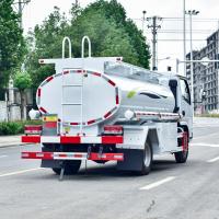 China 5000 Liters Customized Aviation Fuel Oil Tanker Truck Transport Vehicle Carbon Steel Build for sale