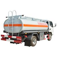 China Dongfeng 4x4 Off Road 5000-6000L Fuel Oil Tanker Truck Yuchai Engine 1-10T Load Capacity for sale