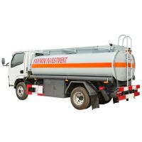 China Dongfeng 4x4 Off Road 5000-6000L Fuel Oil Tanker Truck Yuchai Engine 1-10T Load Capacity for sale