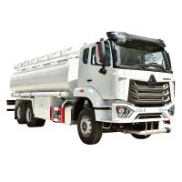 China Howo 6x4 10 Wheelers 15000-20000L Fuel Oil Tanker Truck Manual Transmission Transport for sale
