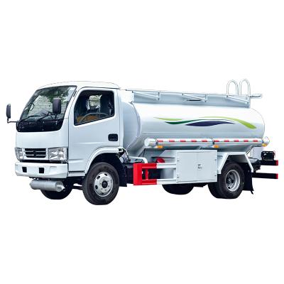 China Dongfeng 5000liters Fuel Tanker Truck in the Philippines Manual Transmission 5 Forward Shift High Performanc for sale