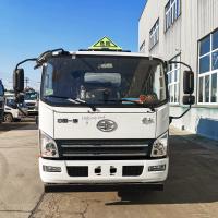 China High Capacity 8000L Carbon Steel Fuel Oil Tanker Truck FAW Chassis 4X2 Drive Transport for sale