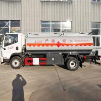 China High Capacity 8000L Carbon Steel Fuel Oil Tanker Truck FAW Chassis 4X2 Drive Transport for sale