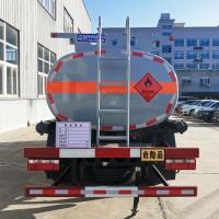 China High Capacity 8000L Carbon Steel Fuel Oil Tanker Truck FAW Chassis 4X2 Drive Transport for sale