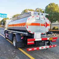 China FAW 4x2 8000 Liters Large Tank Volume Fuel Oil Tanker Truck Carbon Steel Transport for sale