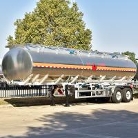 China 33000L 38000L 2 Axles Oil Fuel Tank Semi Trailer Transport Truck 10400x2500x3800mm Dimensions for sale