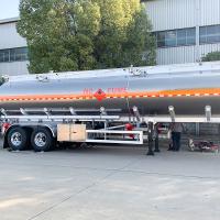 China 33000L 38000L 44000 Liters Diesel Gasoline Tank Semi Trailer Multi-Capacity Transport Storage for sale