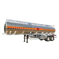 China Double Axle Tri Axle Fuel Tank Semi Trailer With 11.00R20 12PR 12R22.5 12PR Tire Specification for sale
