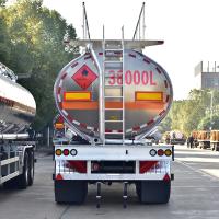 China Double Axle Tri Axle Fuel Tank Semi Trailer 11.00R20 12PR 12R22.5 Heavy Duty Tire Configuration for sale