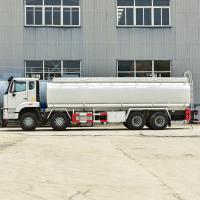 China SINO Truck HOWO 25000L 12 Wheel Carbon Steel Fuel Oil Tanker Truck Tank Transport for sale