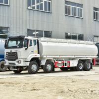 China SINO Truck HOWO 25000L 12 Wheel Carbon Steel Fuel Oil Tanker Truck Tank Transport for sale