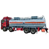 China Phosphoric Nitric Hydrochloric Acid Tank Semi Trailer 21T-30T Load Capacity Chemical Transport for sale