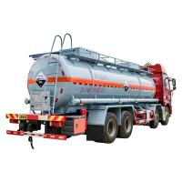 China Phosphoric Nitric Hydrochloric Acid Tank Semi Trailer 21T-30T Load Capacity Chemical Transport for sale