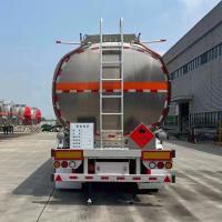China 42000 Litres Stainless Steel Diesel Jet Fuel Tank Semi Trailer Truck 20-100T Load Capacity for sale