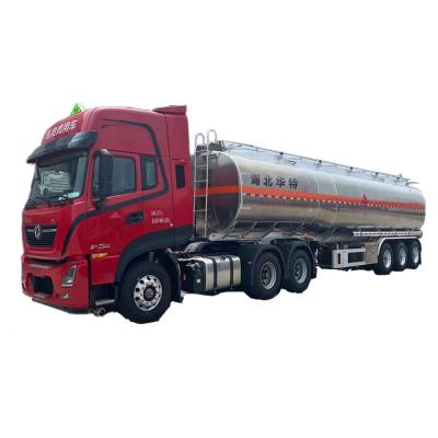 China 42000 Liters 2 Axle 3 Axle 4 Axle Diesel Gasoline Tank Semi Trailer Maximum Payload Transport for sale