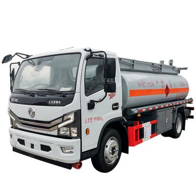 China Small Mini 8000L 8 Ton 4x2 Fuel Oil Tanker Truck Malaysia 5-10T GVW Carbon Steel Transport for sale