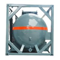 China 20 Feet Aluminum HCL ISO Tank Container Internal Dimensions 6058mm*2438mm*2591mm for sale