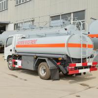 China 6 Metric Ton 5 Forward Shift Dongfeng 4X2 Fuel Oil Tanker Truck Dispensing Transport for sale