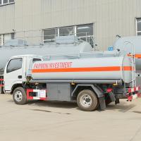 China 6 Metric Ton 5 Forward Shift Dongfeng 4X2 Fuel Oil Tanker Truck Dispensing Transport for sale