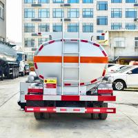 China Left Hand Drive Dongfeng 6000 Liter Small 4X2 Fuel Oil Tanker Truck Bowser Dispenser for sale