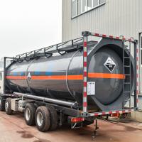 China 22KL ISO Tank 20 Feet 30FT Shipping Storage Tanker Container For Chemical Liquid Transport for sale