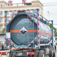 China Custom Chemical ISO Container 20ft 30ft 40ft External Dimensions 6058mm*2438mm*2591mm for sale