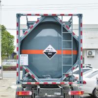 China 20FT Chemical Liquid Tank Container For Sulfuric Hydrochloric Acid for sale