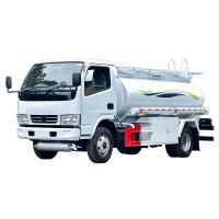 China Oil Storage Mini Mobile 5000 Liter 4X2 Fuel Oil Tanker Truck Refueling Transport Vehicle for sale