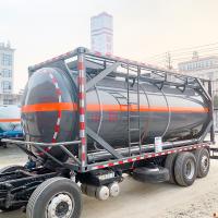 China 20FT ISO Container Tank 2500 Liters Capacity For Chemical Liquid for sale