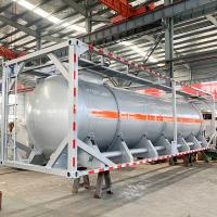 China 30FT Chemical Transportation Tank Container 9125mm*2438mm*2591mm Dimensions for sale