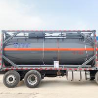 China 20 FT Chemical Liquid Storage Tank Container External Dimensions 6058mm*2438mm*2438mm for sale