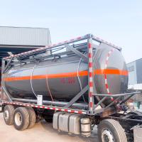 China 20 FT Chemical Liquid Storage Tank Container External Dimensions 6058mm*2438mm*2438mm for sale