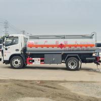 China 6 Wheel 5000L 150-250hp 4L-6L 5-10T GVW Fuel Oil Tanker Truck Delivery Transport Vehicle for sale
