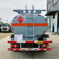 China Howo Mini 5000L 5CBM Carbon Steel Fuel Oil Tanker Truck Bowser Gasoline Transport Chassis for sale