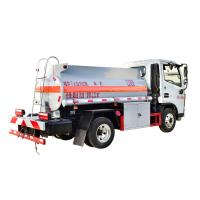 China 3 Ton Fuel Tank Tanker Truck 2-5 Cubic Meters Capacity Custom for sale