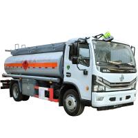 China 4X2 Dongfeng 5000L Carbon Steel Fuel Oil Tanker Truck Nigeria Transport Vehicle Solution for sale