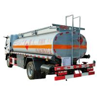 China 4X2 Dongfeng 5000L Carbon Steel Fuel Oil Tanker Truck Nigeria Transport Vehicle Solution for sale