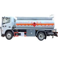 China 4X2 Dongfeng 5000L Carbon Steel Fuel Oil Tanker Truck Nigeria Transport Vehicle Solution for sale