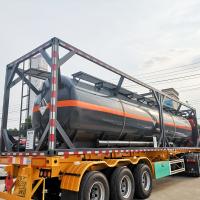 China 30ft Carbon Steel ISO Tank Container Fuel Gasoline Oil Tank Heavy Storage Tank Container for sale
