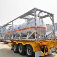 China Nitric Acid 98 Industrial ISO Tank Container 30FT 28000 liters High Capacity for sale