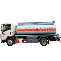 China 10000 Liters 4X2 Yuchai Powered Fuel Oil Tanker Truck Refuel Transport Vehicle 4-6L for sale