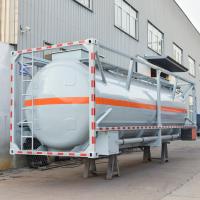 China 20ft 30ft 40ft Capacity Liquid Helium ISO Tank Container For High Reliability for sale