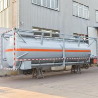 China 20ft 30ft 40ft Capacity Liquid Helium ISO Tank Container For High Reliability for sale