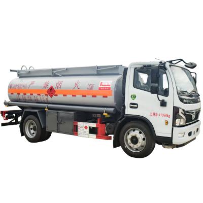 China DFAC Diesel 8000 Liters 4L-6L 4X2 Fuel Oil Tanker Truck Transport Vehicle Carbon Steel for sale