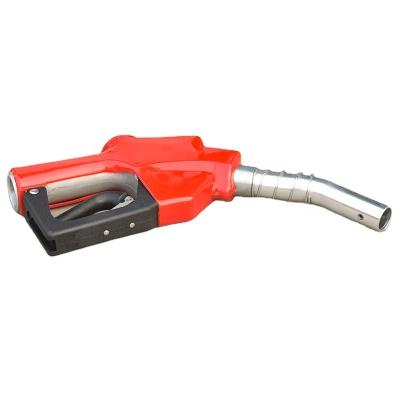 China 1 Inch Diesel Fuel Dispenser Aluminum Alloy Self Sealing Fuel Gun 25mm Outer Size for sale